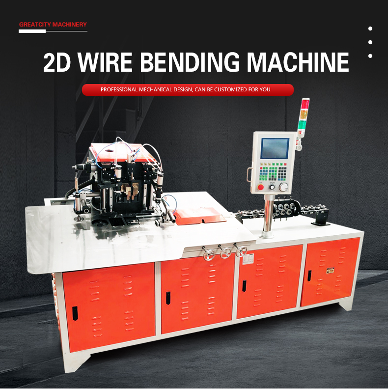 2D automatic cnc metal steel wire bending welding machine - Buy wire ...